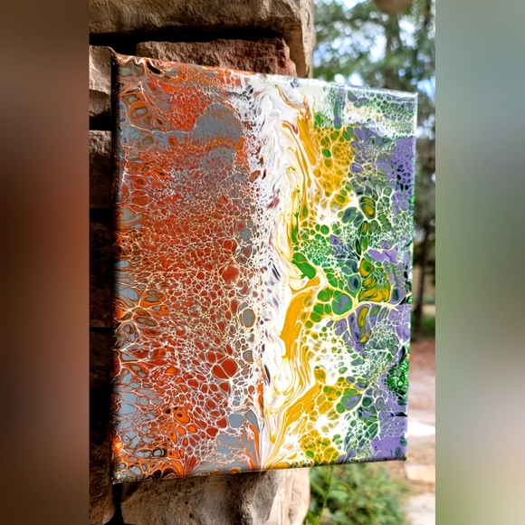 Art | 8x1 Original Acryic Painting | Poshmark